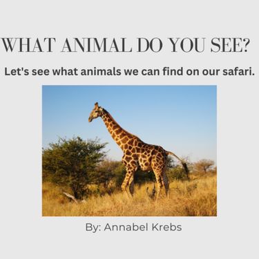 Book Creator | What animals do you see?
