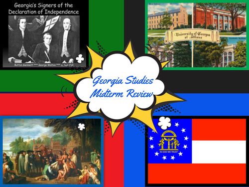 Book Creator | Georgia Studies Midterm Review 23/24