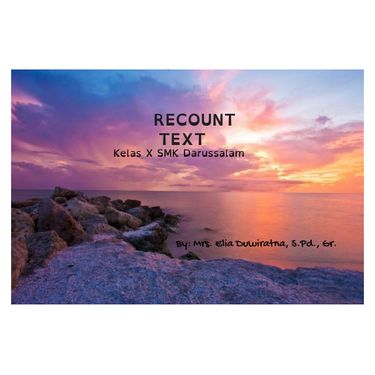 Book Creator | Recount Text