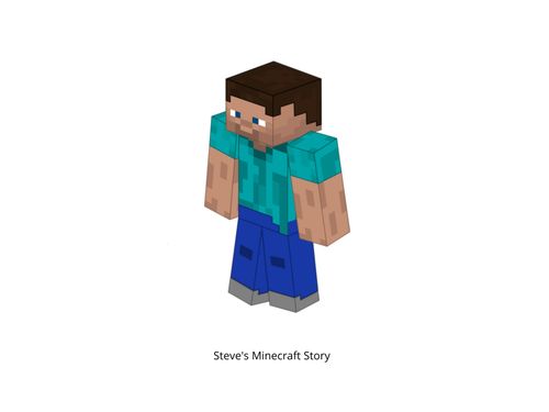 Book Creator | Steve's mincraft story