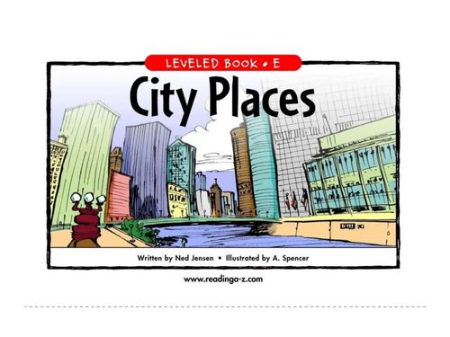 Book Creator | City Places