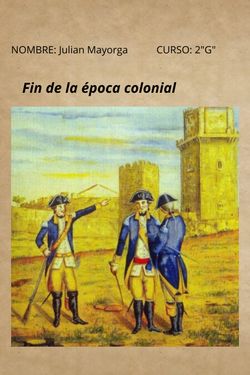 Book Creator | Fin de la época colonial