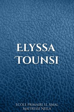 Book Creator | Elyssa Tounsi