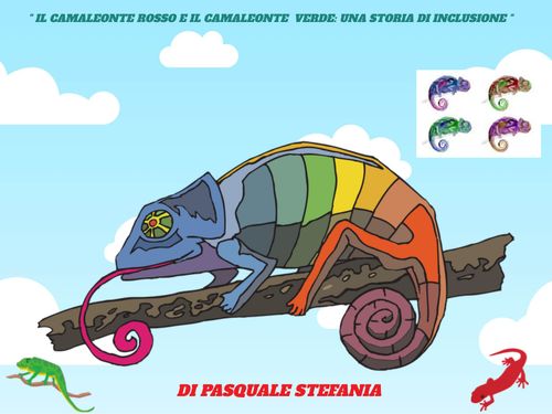 Book Creator | IL CAMALEONTE ROSSO E IL CAMALEONTE VERDE: UNA STORIA DI ...