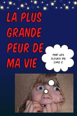 Book Creator | La plus grande peur de ma vie