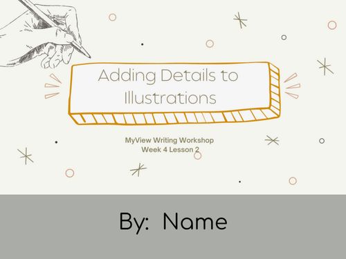 Book Creator | Adding Details to Illustrations