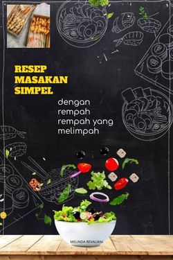Book Creator | RESEP MASAKAN SIMPLE