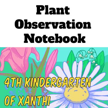 Book Creator | Plant observation notebook