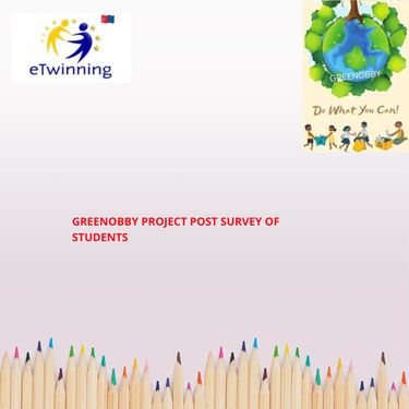 Book Creator | GREENOBBY POST SURVEY OF STUDENTS