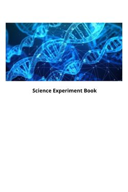 Book Creator | Science experiment