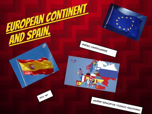 Book Creator | European Continent and Spain.