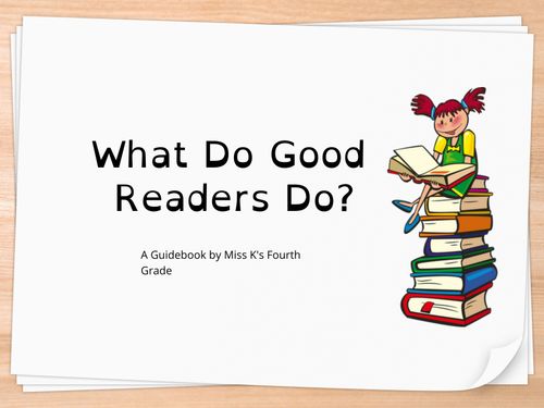 Book Creator | What Do Good Readers Do?