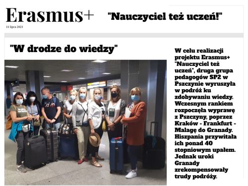 Book Creator | Erasmus+ "Nauczyciel też uczeń!"