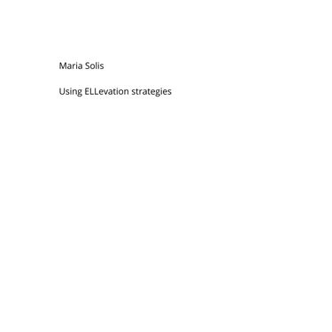 Book Creator | Using ELLevation strategies