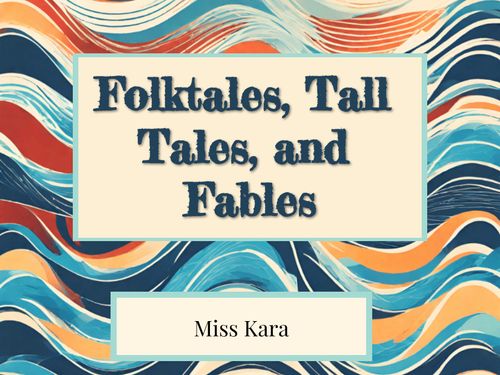 Book Creator | Fables, Folktales, and Tall Tales