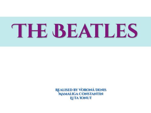 Book Creator | The Beatles