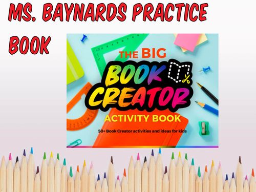 Book Creator | The Big Book Creator Activity Book