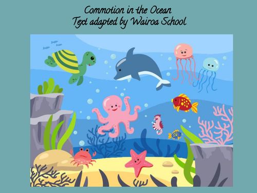 Book Creator | Commotion in the Ocean