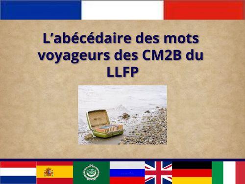 Book Creator | Abécédaire des mots valises