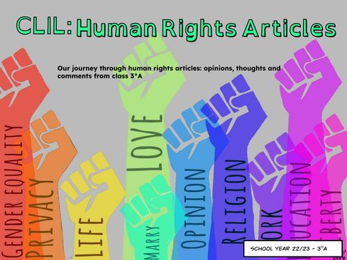 Book Creator | CLIL "HUMAN RIGHTS"