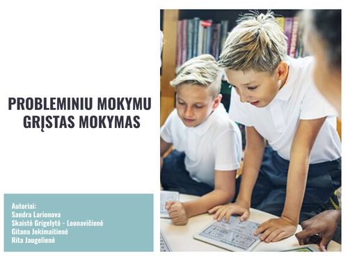 Book Creator | Probleminis mokymas