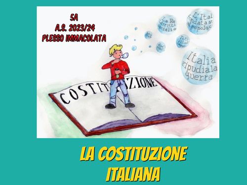 Book Creator La Costituzione Italiana