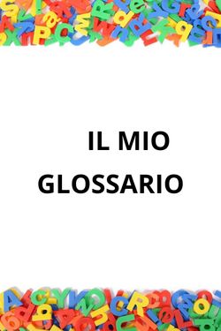 Book Creator | il mio glossario