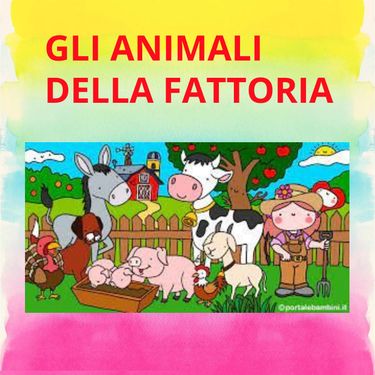 Book Creator | GLI ANIMALI DELLA FATTORIA