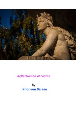 Book Creator | Reflection on AI course
