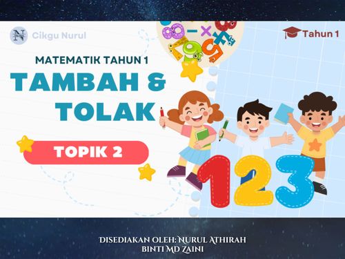 Book Creator | MATEMATIK TAHUN 1 - TAMBAH DAN TOLAK