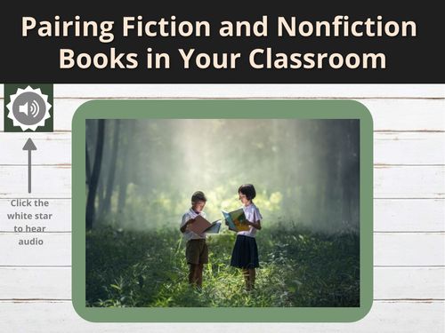 Book Creator | Pairing Fiction and Nonfiction