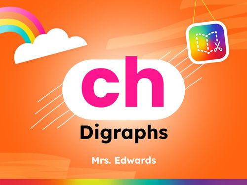 Book Creator | Digraphs: ch