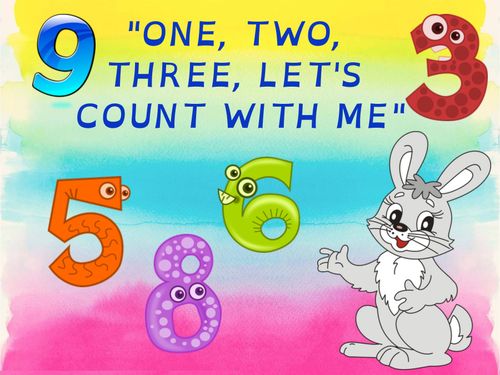 Book Creator | "ONE, TWO, THREE, LET'S COUNT WITH ME"