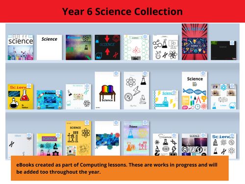 Book Creator | Year 6 Science Collection