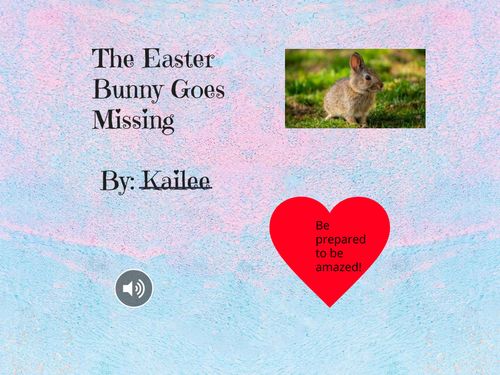 Book Creator | The Easter Bunny is Missing