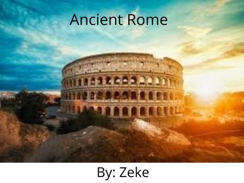 Book Creator | Ancient Rome