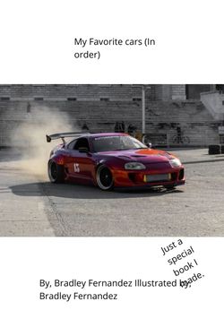 Book Creator | My Favorite cars (In order)