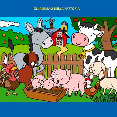 Book Creator | Gli animali della fattoria