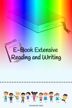 Book Creator | Extensive Reading and Writing