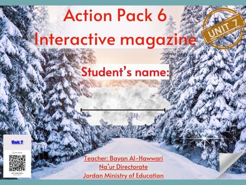 Book Creator | Unit 7 Action Pack 6