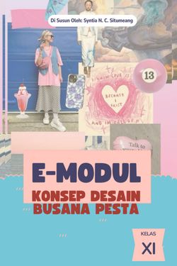 Book Creator | E-Modul Konsep Desain Busana Pesta