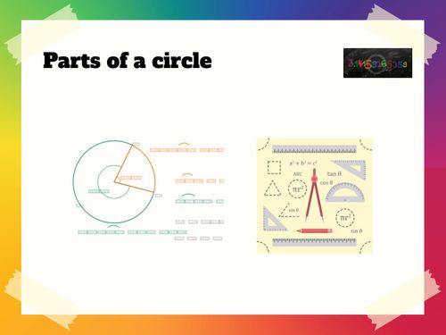 Book Creator | Parts of a circle