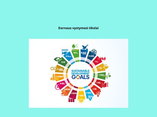 Book Creator | Darnaus vystymosi tikslai