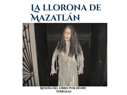 Book Creator | La Llorona de Mazatlán