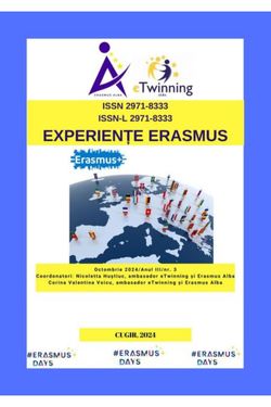 Book Creator | EXPERIENȚE ERASMUS, ISSN 2971-8333 ISSN-L 2971-8333