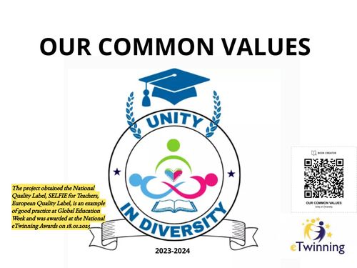 Book Creator | OUR COMMON VALUES