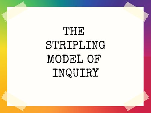 Book Creator | The Stripling Model of Inquiry: Overview