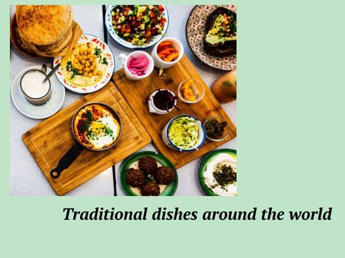 Book Creator | Traditional food around the world