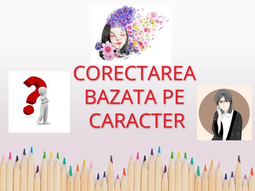 Book Creator | Corectarea bazata pe caracter