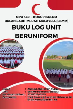Book Creator | Buku Log Unit Beruniform Bulan Sabit Merah Malaysia